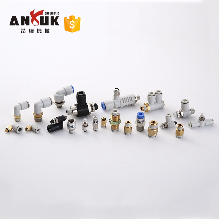 SMC type pneumatic one touch quick connector straight coupling from ...